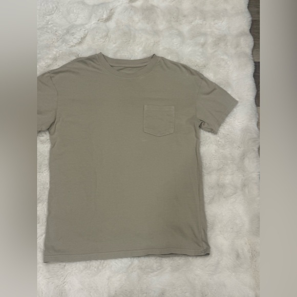 Goodfellow & Co | Shirts | Goodfellow Co Mens Beige Short Sleeve Tee ...